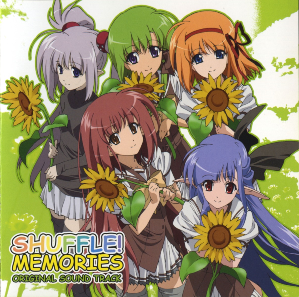 shuffle fuyou kaede lisianthus nerine primula shigure asa disc cover pointy ears seifuku ...